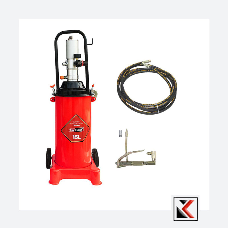 Pneumatische smeerpomp 15L – Handelsonderneming Kremer